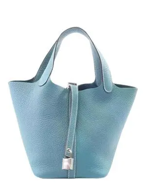 Hermès Pm Picotin Lock Handbag - Blue
