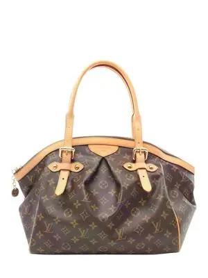 LOUIS VUITTON Tivoli Gm Monogram Canvas Handbag - Brown