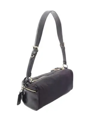 Prada 2020 Padlock Shoulder Bag - Black
