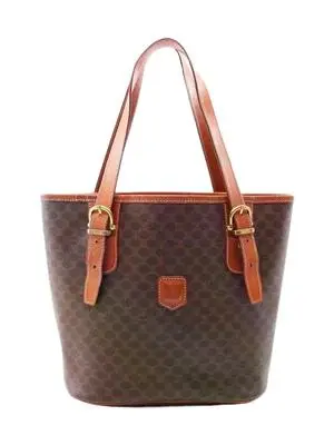 Celine Macadam Tote Bag - Brown