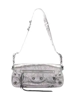 Balenciaga Le Cagoule Shoulder Bag - Silver