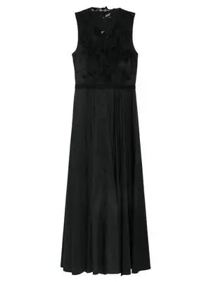 Ermanno Scervino Lace Maxi Dress - Black