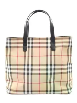 Burberry Nova Check Tote Bag - Neutrals