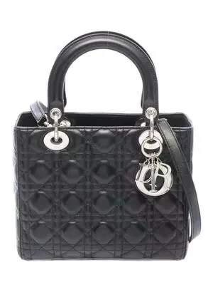 Dior Lady Cannage Handbag - Black