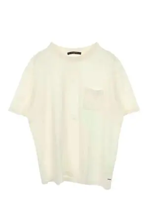 LOUIS VUITTON 2010s Damier Pocket T-shirt - Neutrals