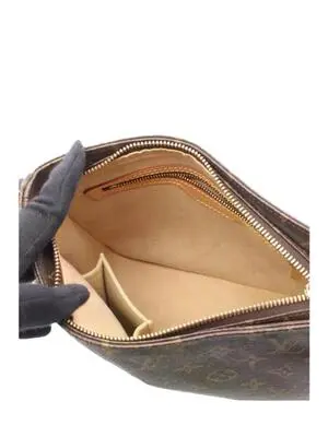 LOUIS VUITTON Looping Mm Monogram Shoulder Bag - Brown