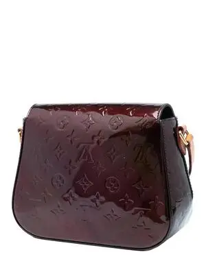 LOUIS VUITTON Monogram Vernis Bellflower Pm Crossbody Bag - Red