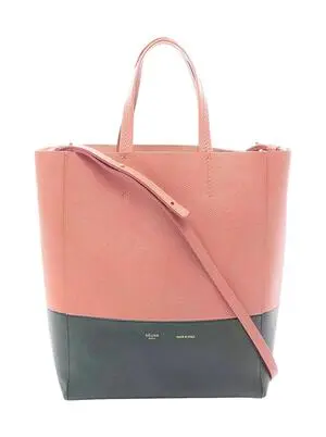Celine Vertical Cabas Tote Satchel - Pink
