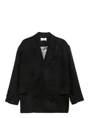 American Vintage Double-breasted Jacket - Grey