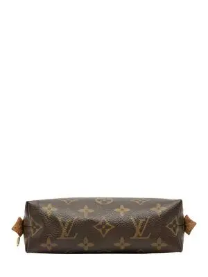 LOUIS VUITTON Monogram Cosmetic Pm Pouch - Brown