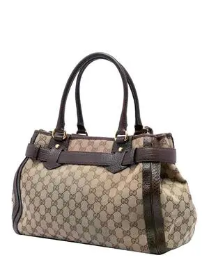 Gucci Gg Canvas Running Tote Bag - Neutrals