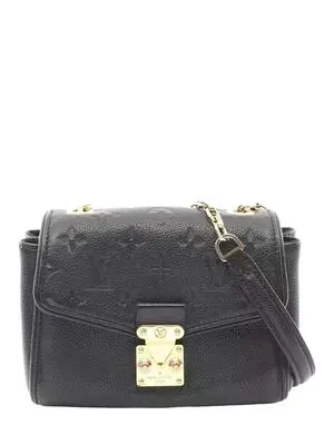LOUIS VUITTON Monogram Empreinte Saint Germain Bb Shoulder Bag - Black