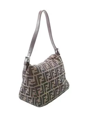 Fendi Fendi Zucca Shoulder Bag Neutrals