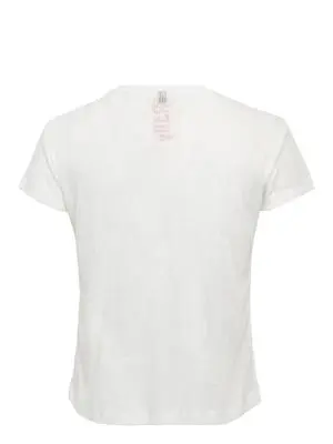 RALLY MOVEMENT Ribbed Knit T-shirt - Grey
