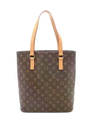 LOUIS VUITTON Monogram Canvas Vivian Gm Tote Bag - Brown