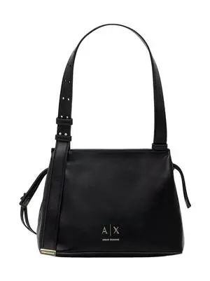 Armani Exchange Adjustable Shoulder Bag - Black