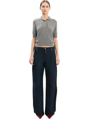 VICTORIA BECKHAM Victoria Beckham Split Utility Trousers