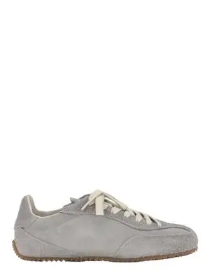 Axel Arigato Daze Runner Sneakers In Calf Leather And Suede - Grey