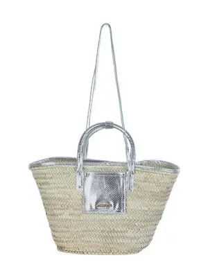 Jacquemus Le Panier Soli Tote Bag - Silver