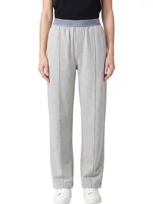 Kenzo High-waisted Cotton Jersey Jogging Trousers - Grey