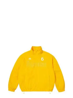 Supreme X Umbro Rhinestone Track Jacket - Yellow