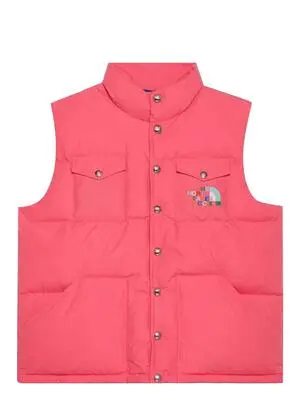 Gucci X The North Face Down Vest - Pink