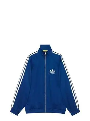 Gucci X Adidas Zip Up Track Jacket - Blue