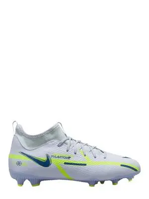 Nike Phantom Gt2 Academy Df Mg Gs Soccer Cleats - Grey