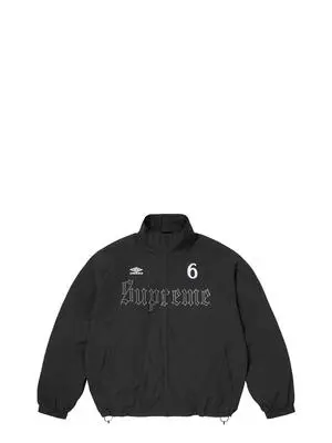 Supreme X Umbro Rhinestone Track Jacket - Black