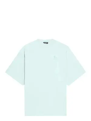 Balenciaga Distressed T-shirt - Green