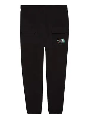 Gucci X The North Face Logo Detail Trousers - Black