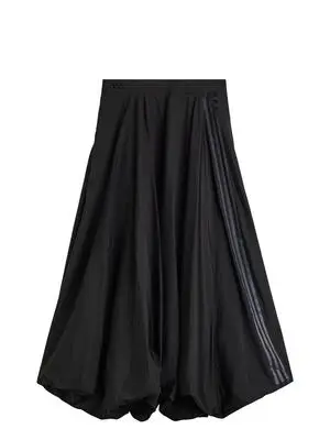 Y3 Gradient Stripes Nylon Balloon Skirt - Black
