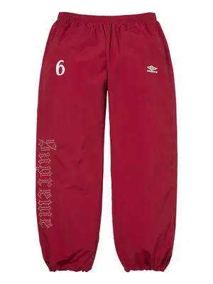 Supreme Supreme X Umbro Rhinestone Track Pant Red