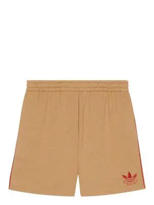 Gucci X Adidas Jersey Shorts - Tan