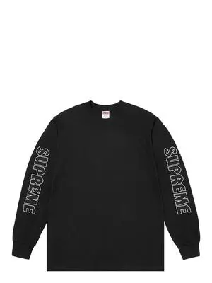 Supreme X Spitfire Long-sleeve Tee - Black