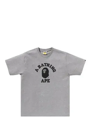 A BATHING APE Stone Eye College T-shirt - Grey