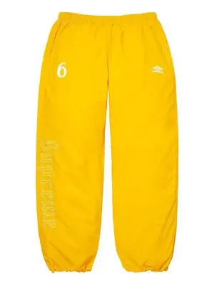 Supreme X Umbro Rhinestone Track Pant - Yellow