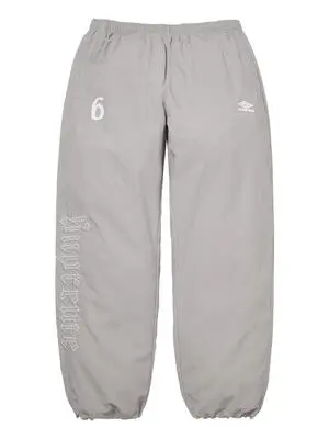 Supreme X Umbro Rhinestone Track Pant - Grey