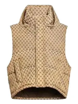 Gucci X Balenciaga The Hacker Project Hacker Cocoon Puffer Gilet Vest - Tan