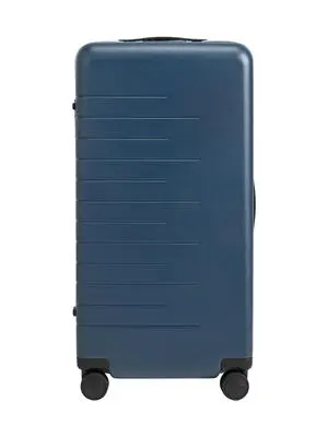 Quince Trunk Check-in Suitcase - Navy