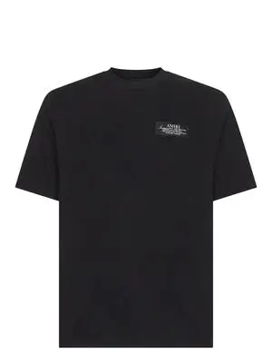 Amiri Amiri Men Black Jersey Amiri Spirit T-Shirt Multicolor