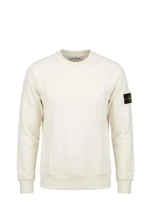 Stone Island Organic Cotton Fleece Sweatshirt - Multicolor