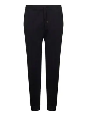 Brunello Cucinelli Black Double Fleece Jogger Trousers - Multicolor