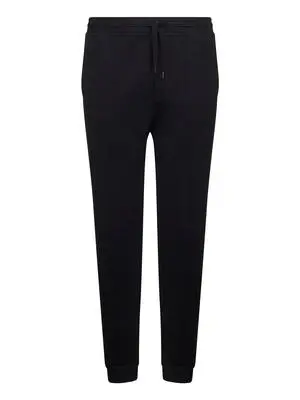 Brunello Cucinelli Black Double Fleece Jogger Trousers - Multicolor