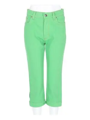 VERSACE VERSACE Cropped Straight-Leg Jeans