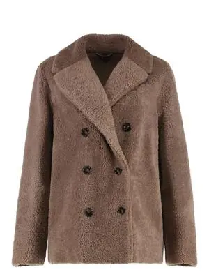 MAX MARA S MAX MARA Futura Shearling Coat