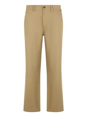Burberry Tailored Cotton Trousers - Beige