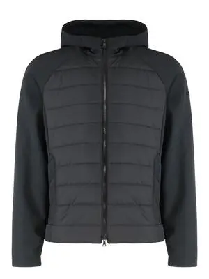 Paul & Shark Hooded Jacket - Black