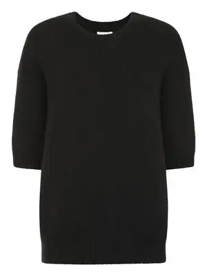 Khaite Mae Cashmere Sweater - Black