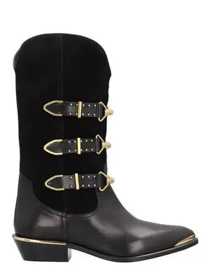 Isabel Marant Étoile Darner Buckle Boots - Black